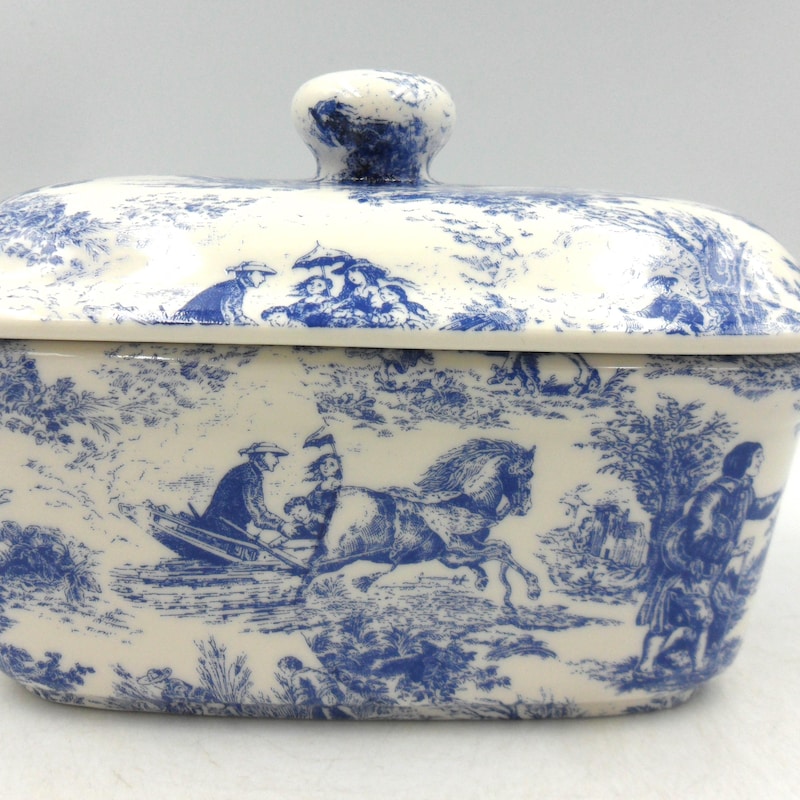 Blue Pottery Horses - Etsy UK