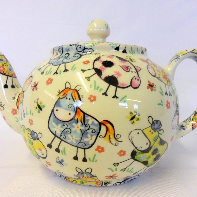 Funny Teapot - Etsy
