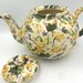 6 Cup Teapot in Spring Daffodil Design - Etsy