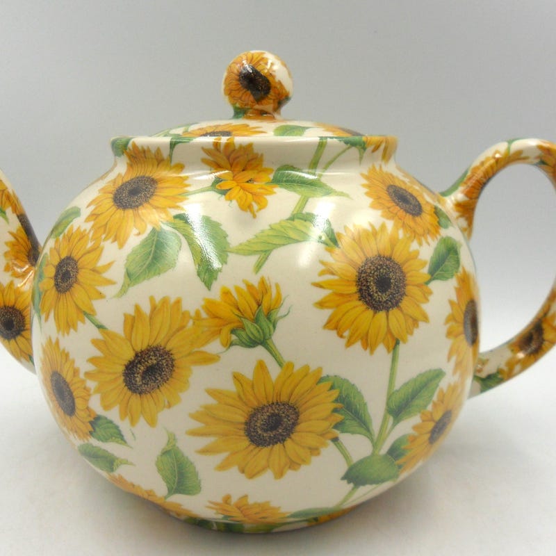 Sunflower Teapot - Etsy