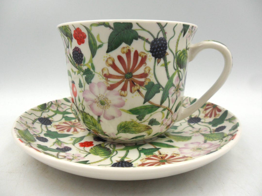 Bramble Hedgerow Jumbo Cup and Saucer. - Etsy