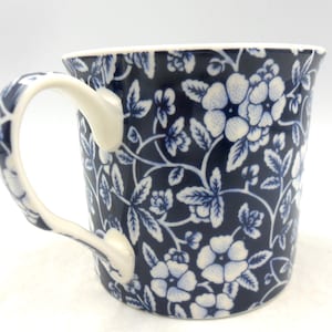Set of 6 Blue Calico Design Palace Mugs - Etsy
