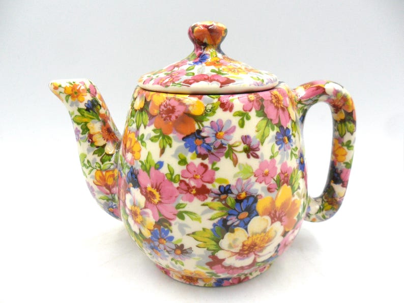 Cocktail Teapot in Olde England Design - Etsy