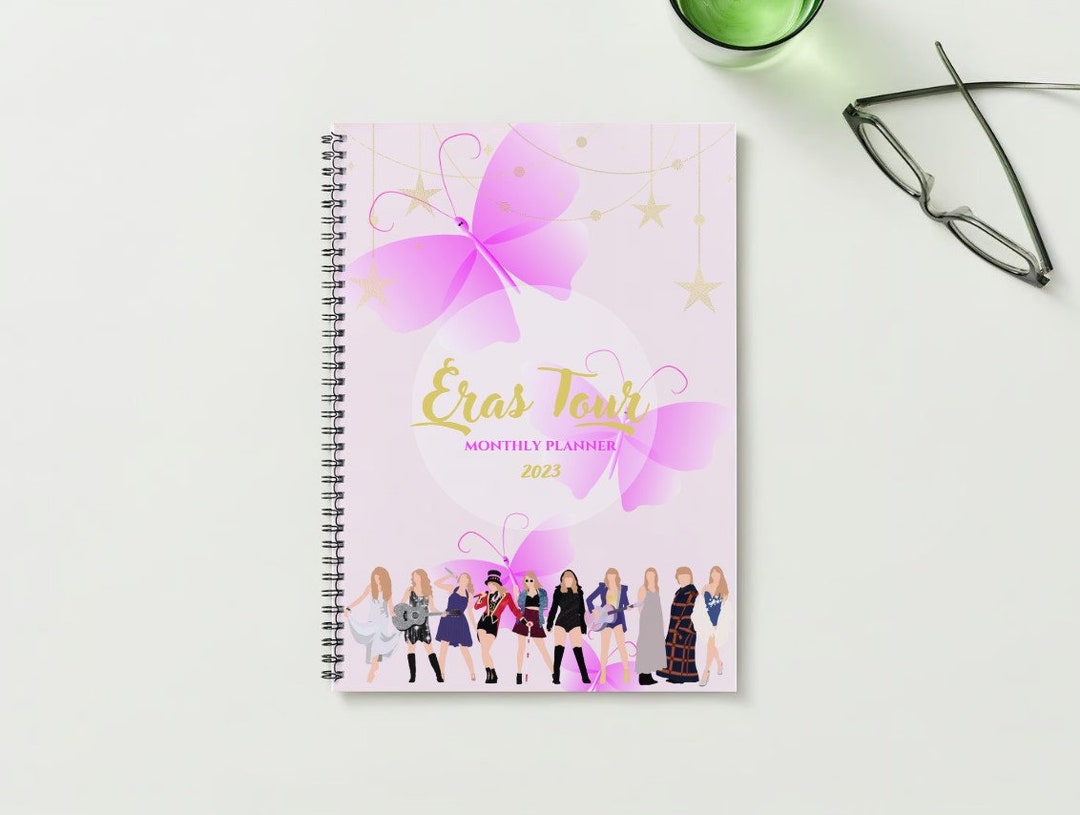 Eras Tour Monthly Planner 2024 Etsy