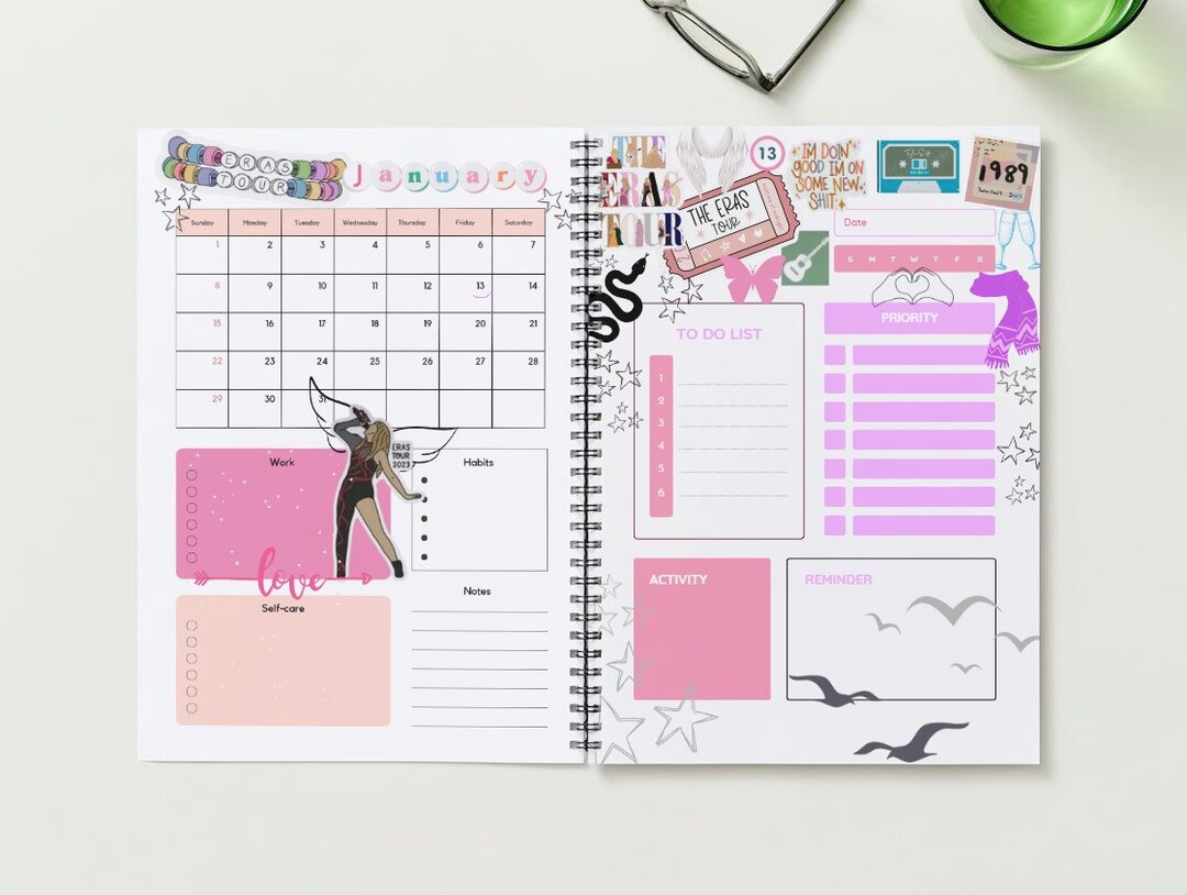 Eras Tour Planner 2024 Etsy