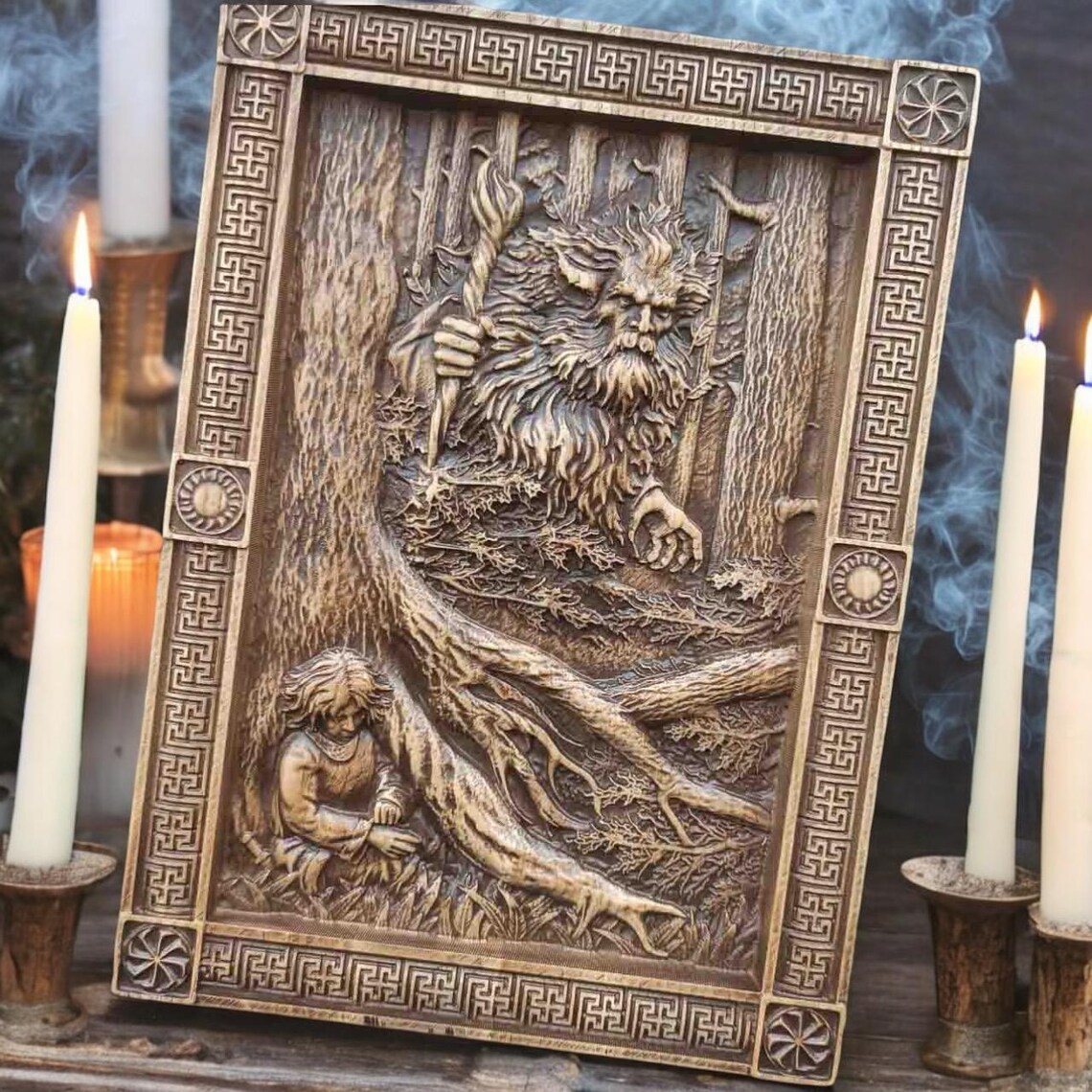 Leshen Wendigo Picture Mythical Creature Wall Art Folklore Legendary ...