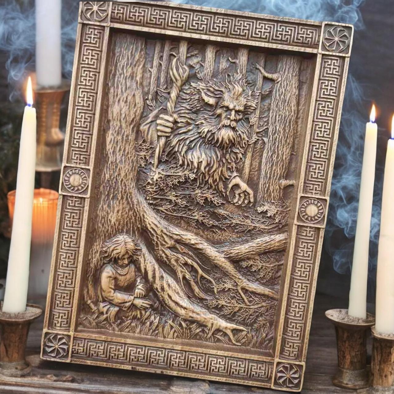 Leshen Wendigo Picture Mythical Creature Wall Art Folklore Legendary ...