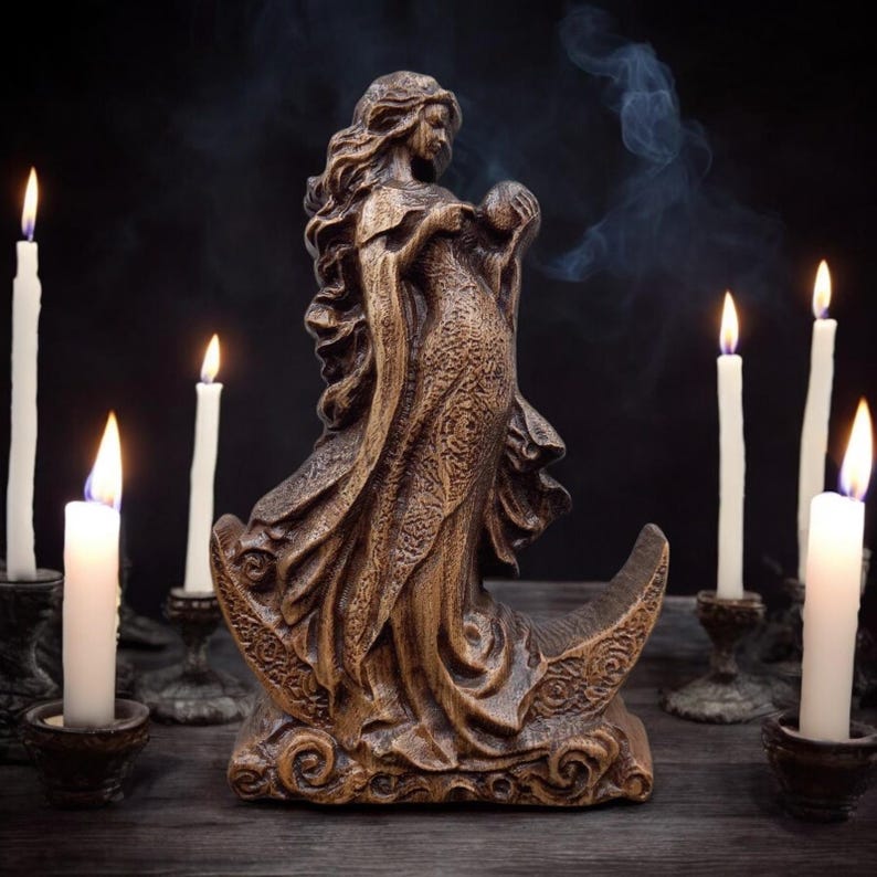 Selene Moon Goddess Luna Norse Goddess Selene Greek Goddess Luna ...