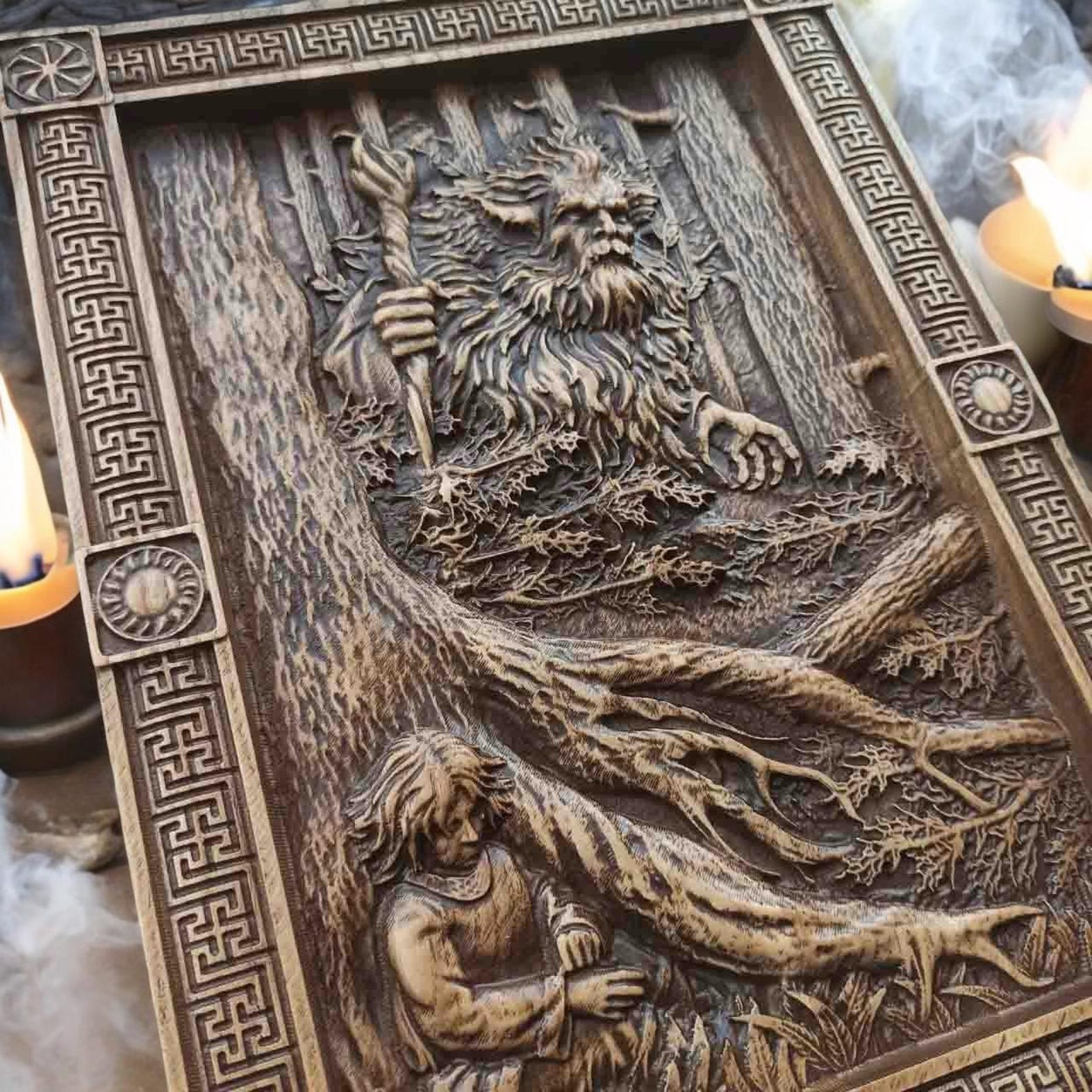 Leshen Wendigo Picture Mythical Creature Wall Art Folklore Legendary ...