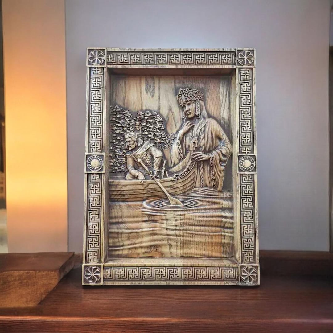 Wall Art Berehynia Ukrainian Goddess Kyiv Folk Art Home Decor House ...