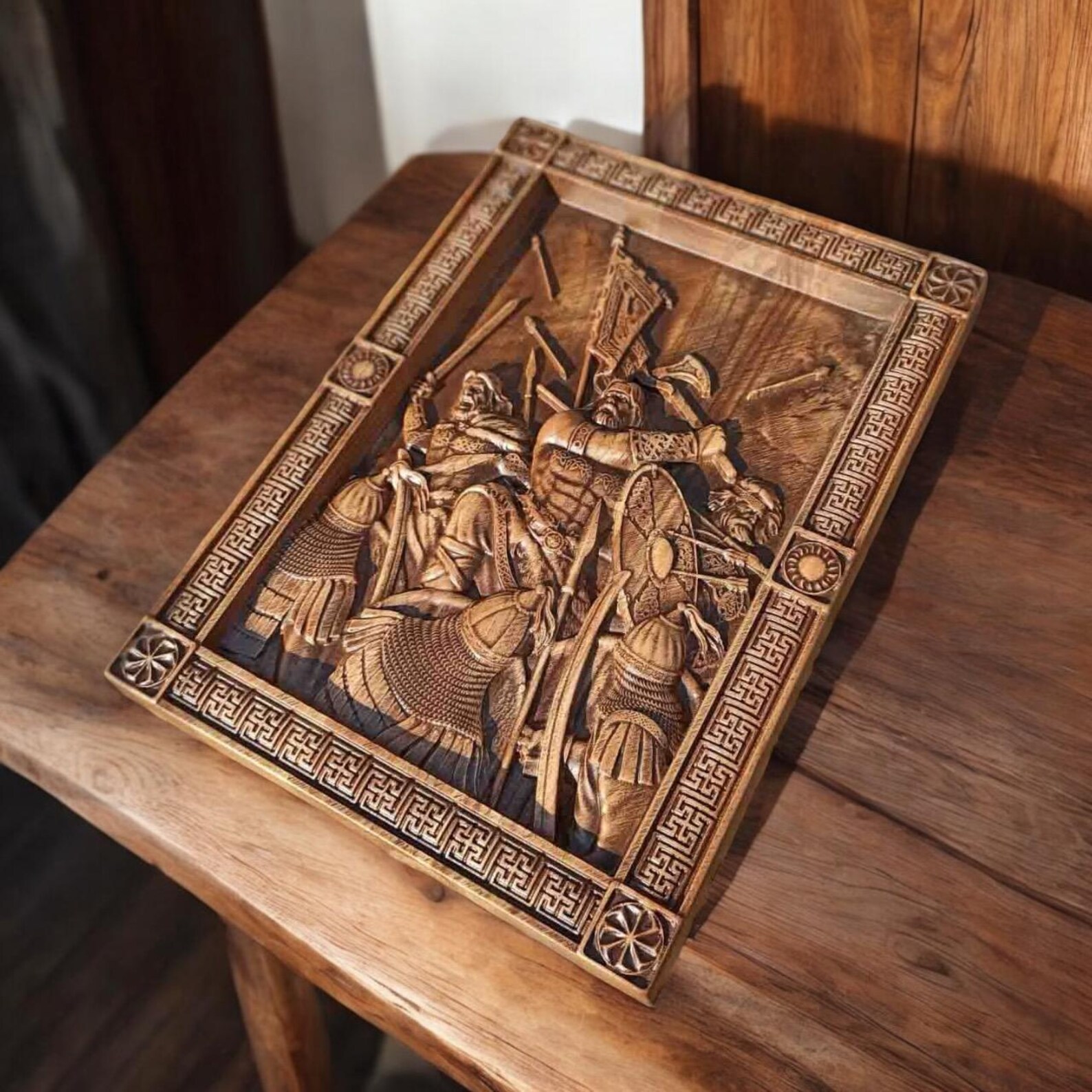 Viking Warriors Picture Viking Gift Celtic Gift Ancient Nordic Vikings ...