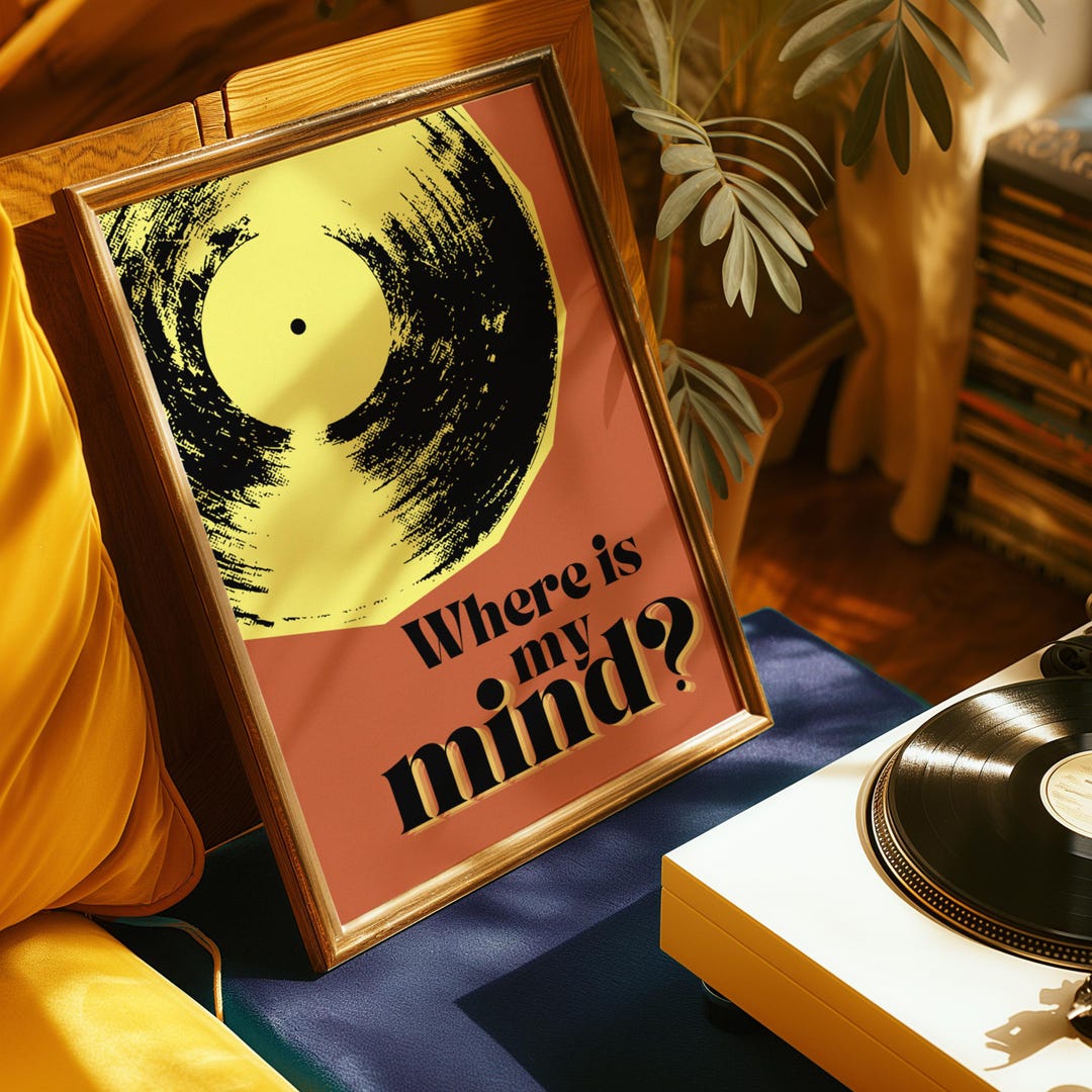 Retro Music Poster | Music Poster | Indie Band Poster | Digital ...