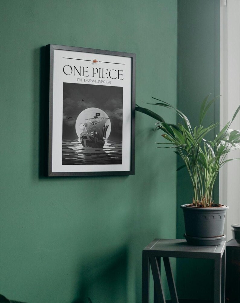 3x Aesthetic Art of One Piece, Poster,anime Art, Manga,luffy,zoro ...