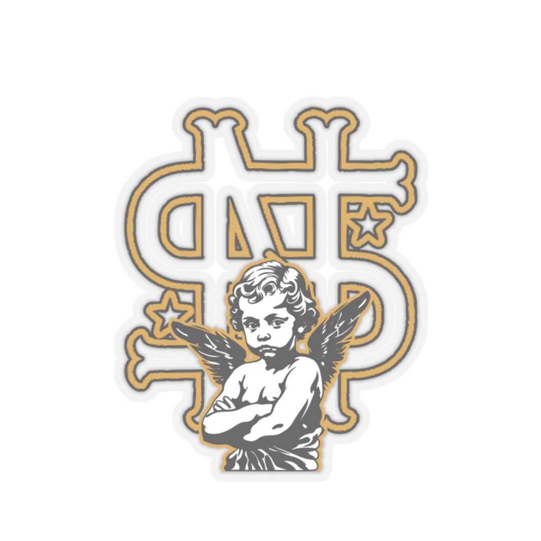 Stickers - Angry Cherub Design - Etsy