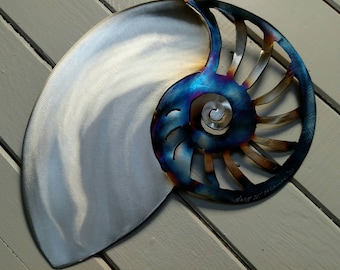 Large Sand Dollar Steel Wall Art Metal Ocean Beach House Coastal ...