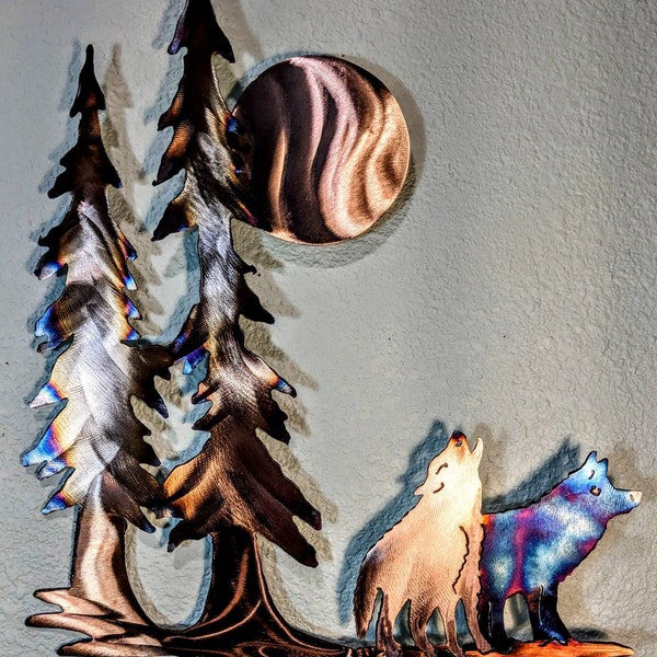 Metal Tree Sculpture - Etsy