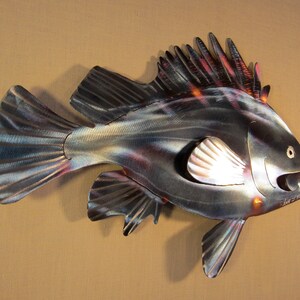 Stainless Steel Rockfish Black Rock Fish Deep Sea Bass Fisherman ...