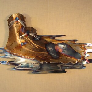 Sea Otter Otters Coast Coastal Steel Ocean Decor Marine Mammal Metal ...