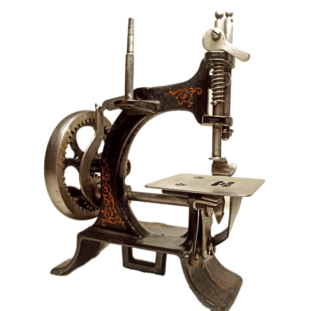 Antique Toy Sewing Machine Muller No. 10 Rare German Toys - Etsy