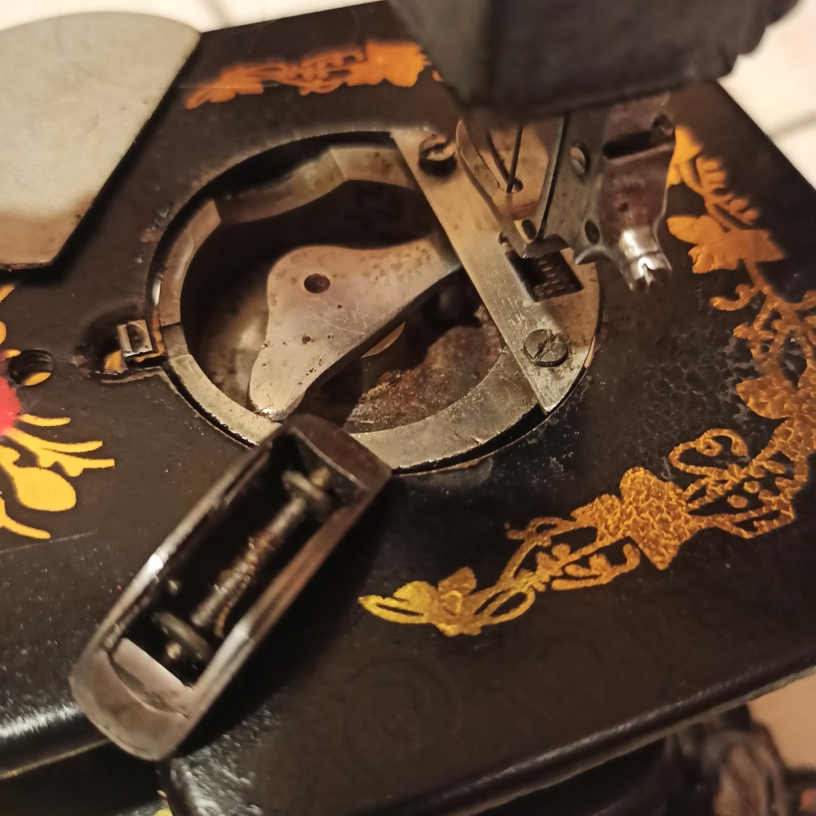 1880's Antique Sewing Machine Todd's Champion of England Produced by American Sewing Machine ...