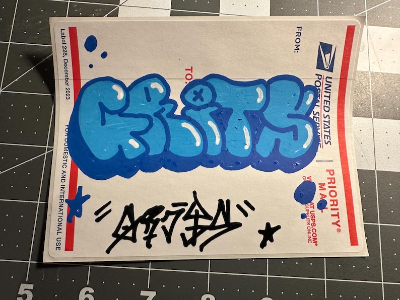 Graffiti Sticker Big Pack - Handmade - 20 Piece - Etsy