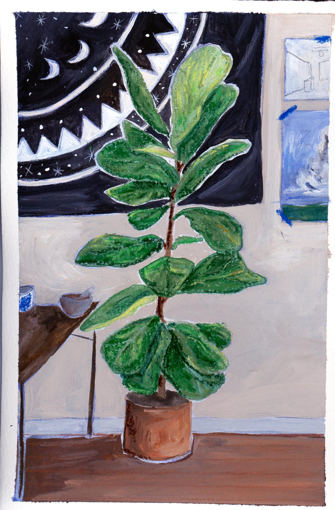Fig Tree - Canvas Print - Etsy