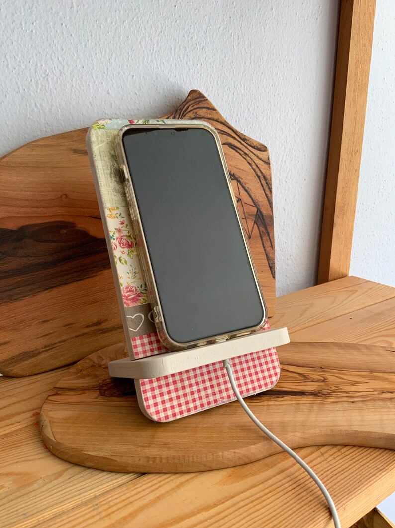 Wood Painting Decorative Telephone Holder,gift for Home,wooden Phone ...