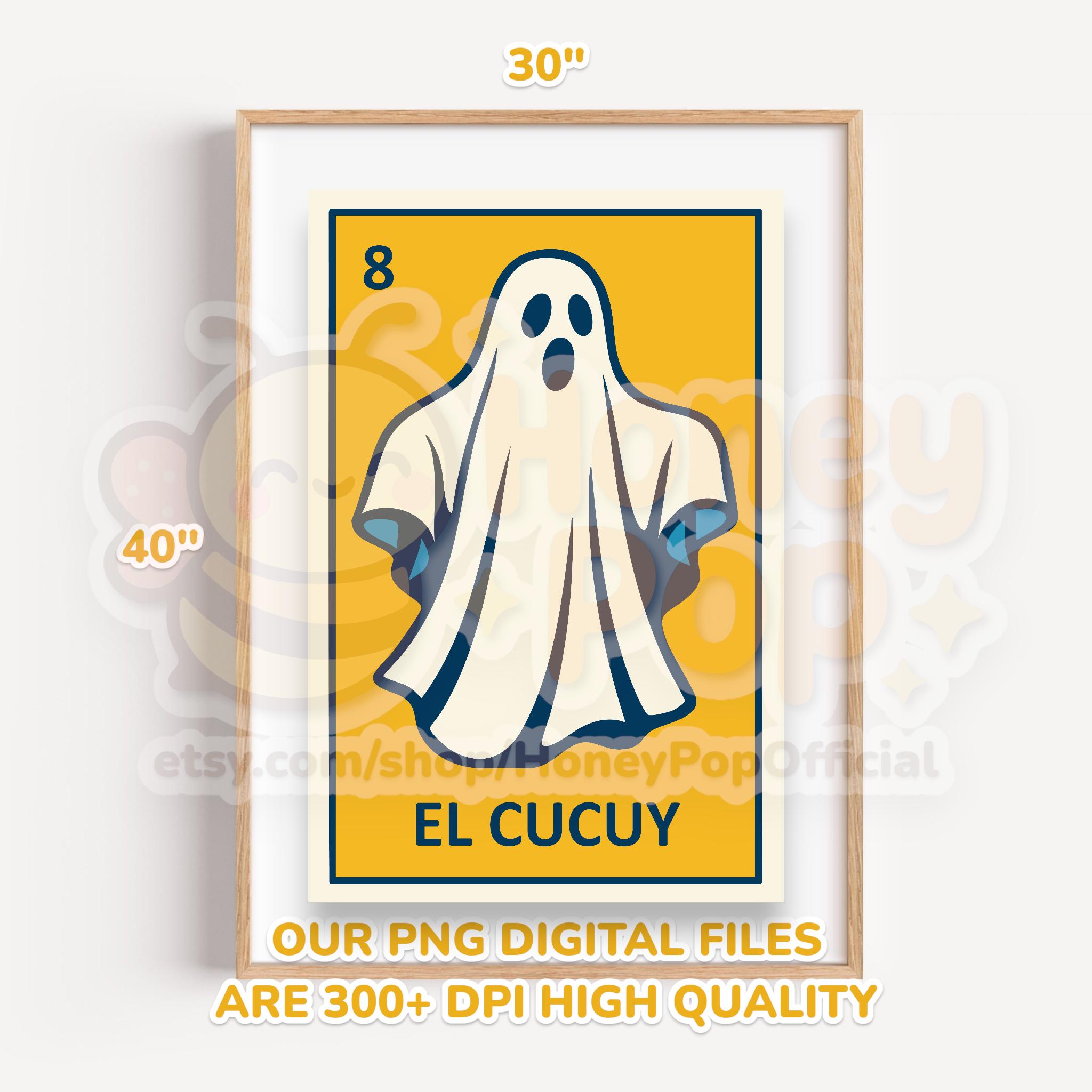 El Cucuy + La Cucuy Loteria Card PNG Bundle | Hispanic Folklore ...