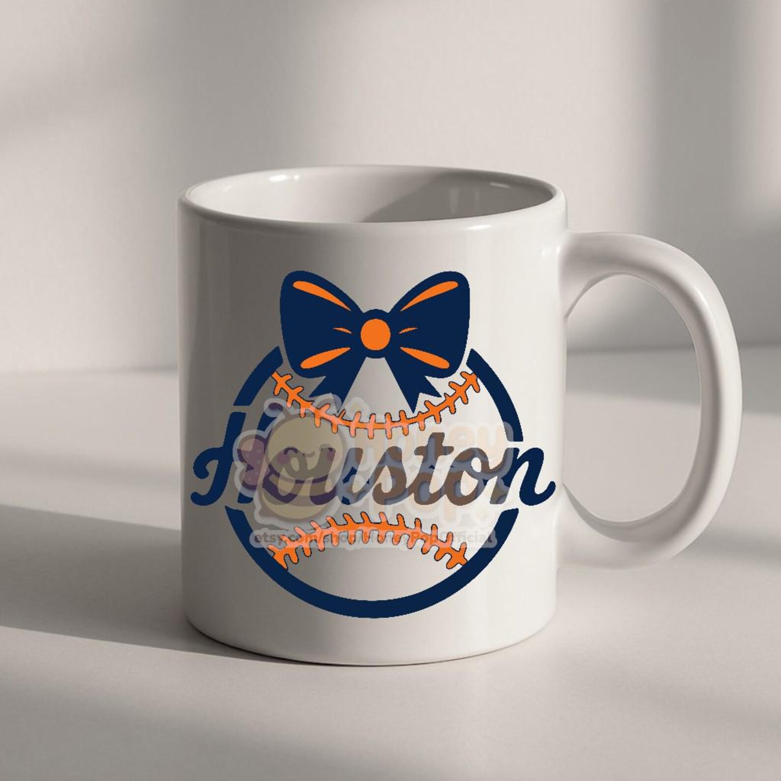 Houston Baseball Bow PNG SVG PDF | Cute Sports Clipart | Softball Mom ...