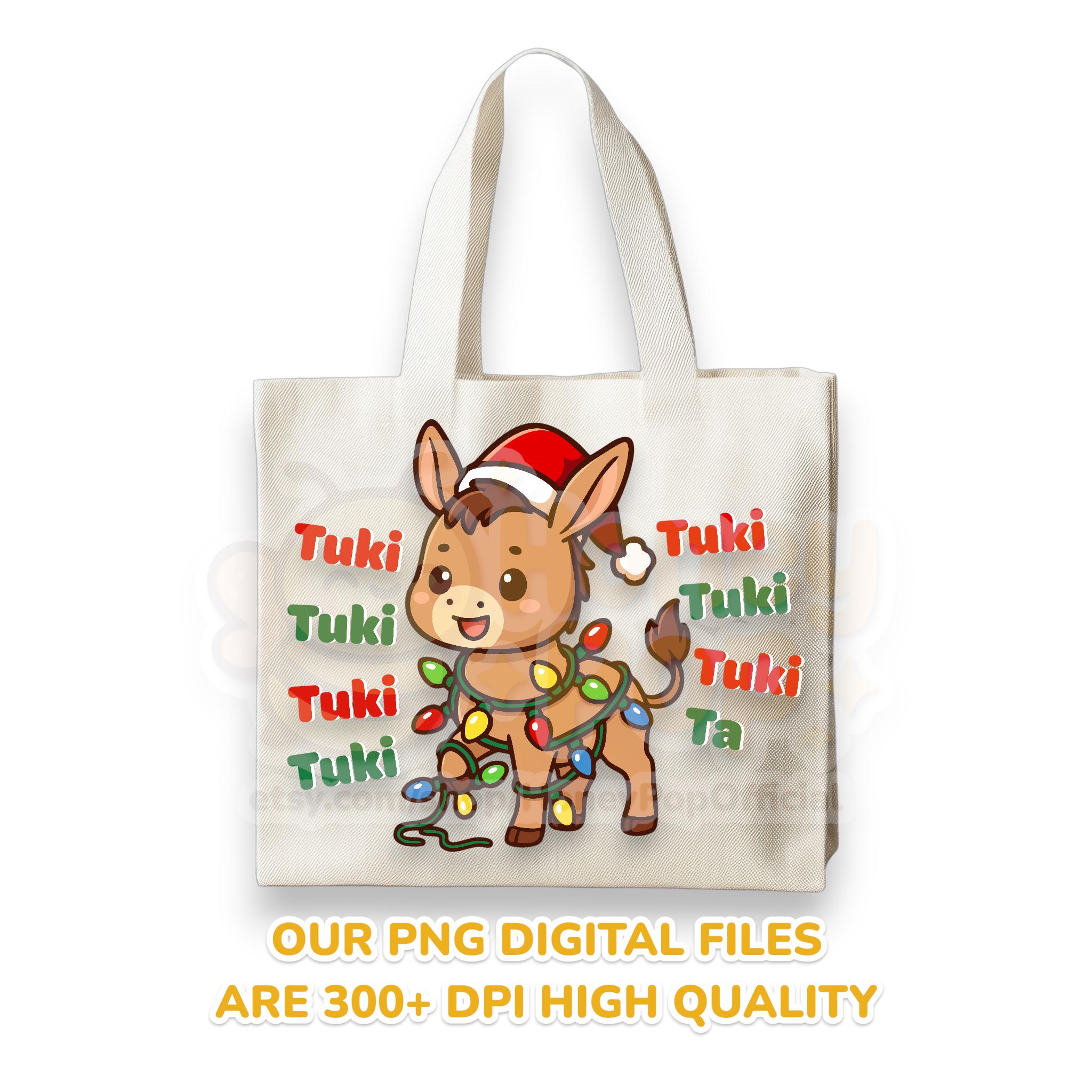 El Burrito Sabanero PNG | Cute Christmas Donkey Clipart | Tuki Tuki Ta ...