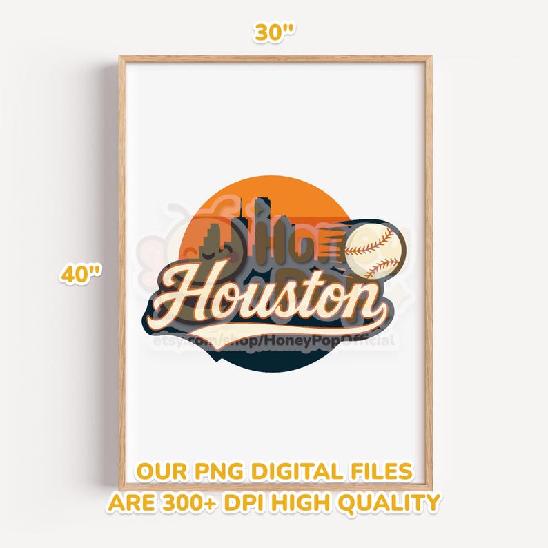 Houston Skyline Baseball PNG | Texas Sports Clipart | Houston Astros ...
