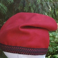 Gnome Hat - Phrygian Cap in Red Pure Cotton Canvas - Etsy