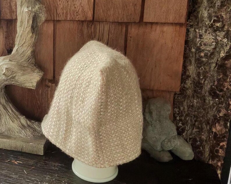 Mongolian, Cossack, Norse, Viking Style Linen and Silk Coif, Hat ...