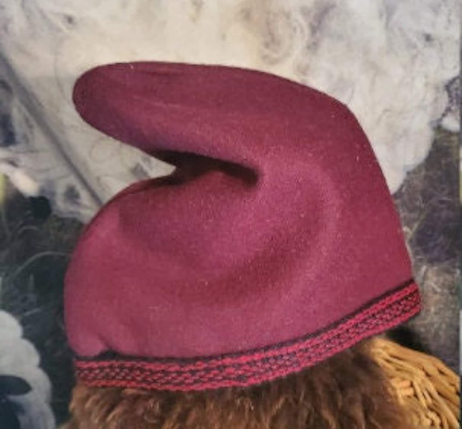 Phrygian Hat, Handmade Woven Trim, Choice of Color, Custom Order - Etsy