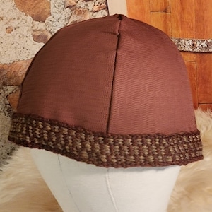 Viking, Norse, Anglo Saxon, Cap Hats, Skull Hats With Handwoven Inkle ...