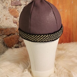 Viking, Norse, Anglo Saxon, Cap Hats, Skull Hats With Handwoven Inkle ...