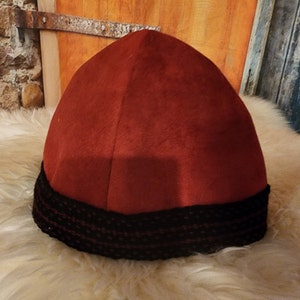 Viking, Norse, Anglo Saxon, Cap Hats, Skull Hats With Handwoven Inkle ...