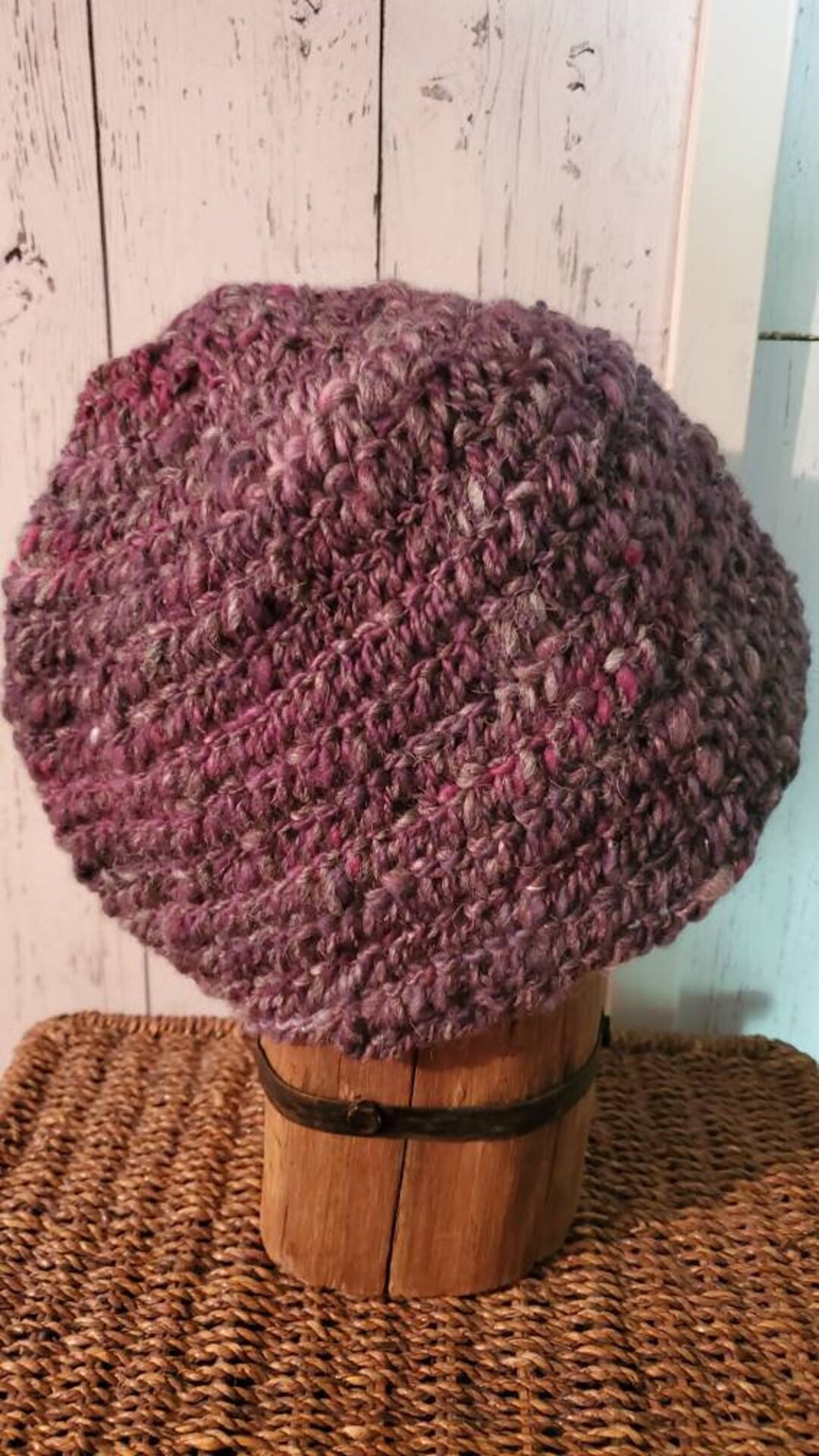 Viking, Norse, Anglo Saxon, Nalbinding Hat, Hand Spun and Dyed Wool ...