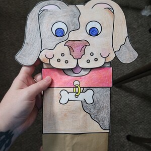 Pet Paper Bag Puppets - Etsy