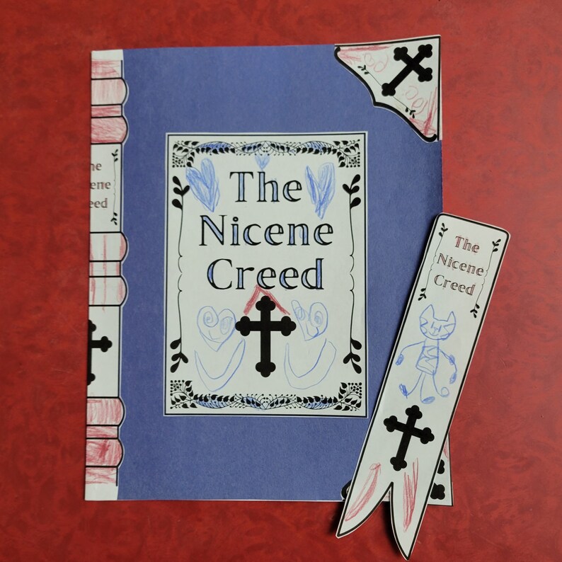 The Nicene Creed Handwriting Practice, Cursive Worksheets for ...