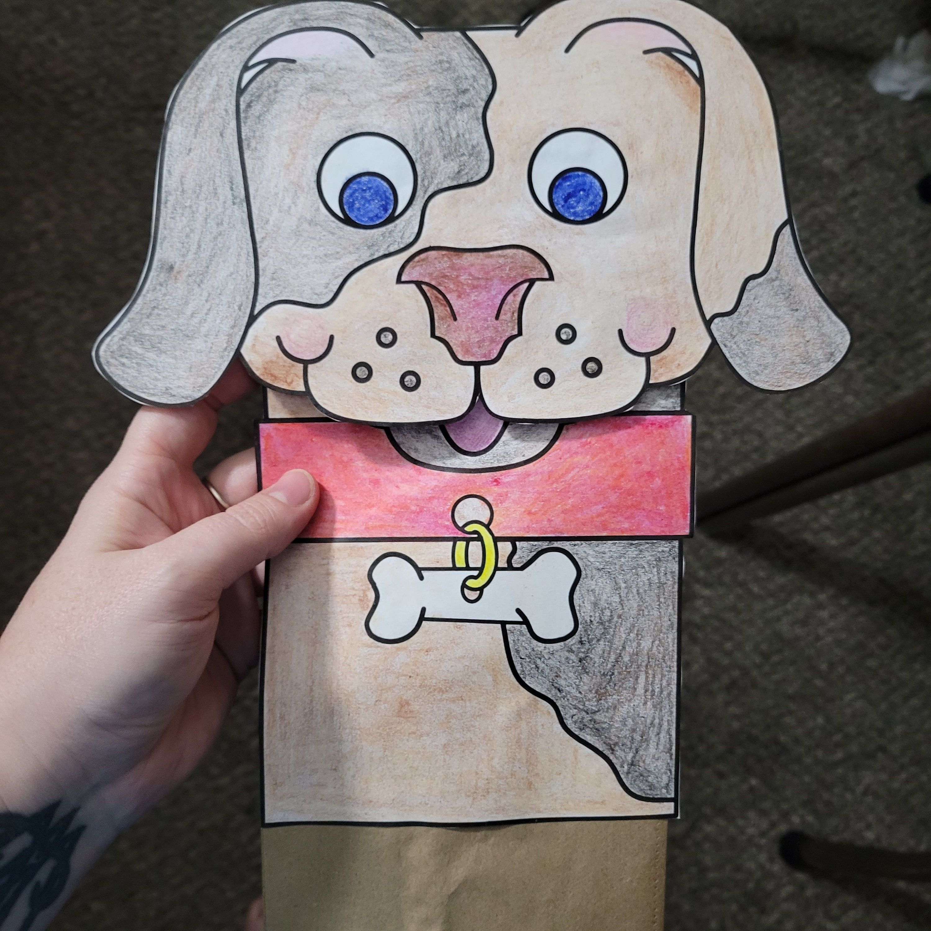 Pet Paper Bag Puppets - Etsy