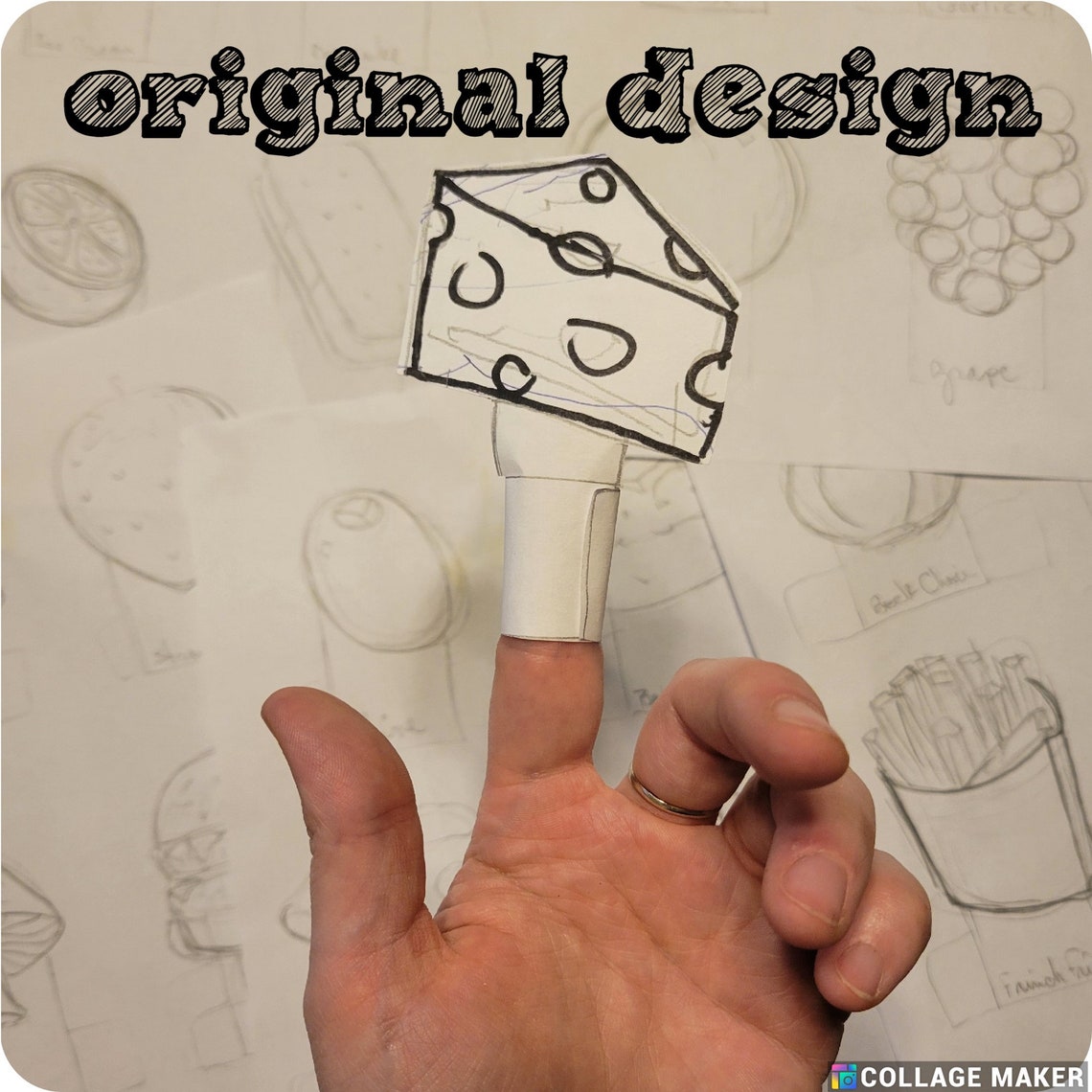 101 Finger Food Finger Puppets, Instant PDF Download for Homeschool and ...