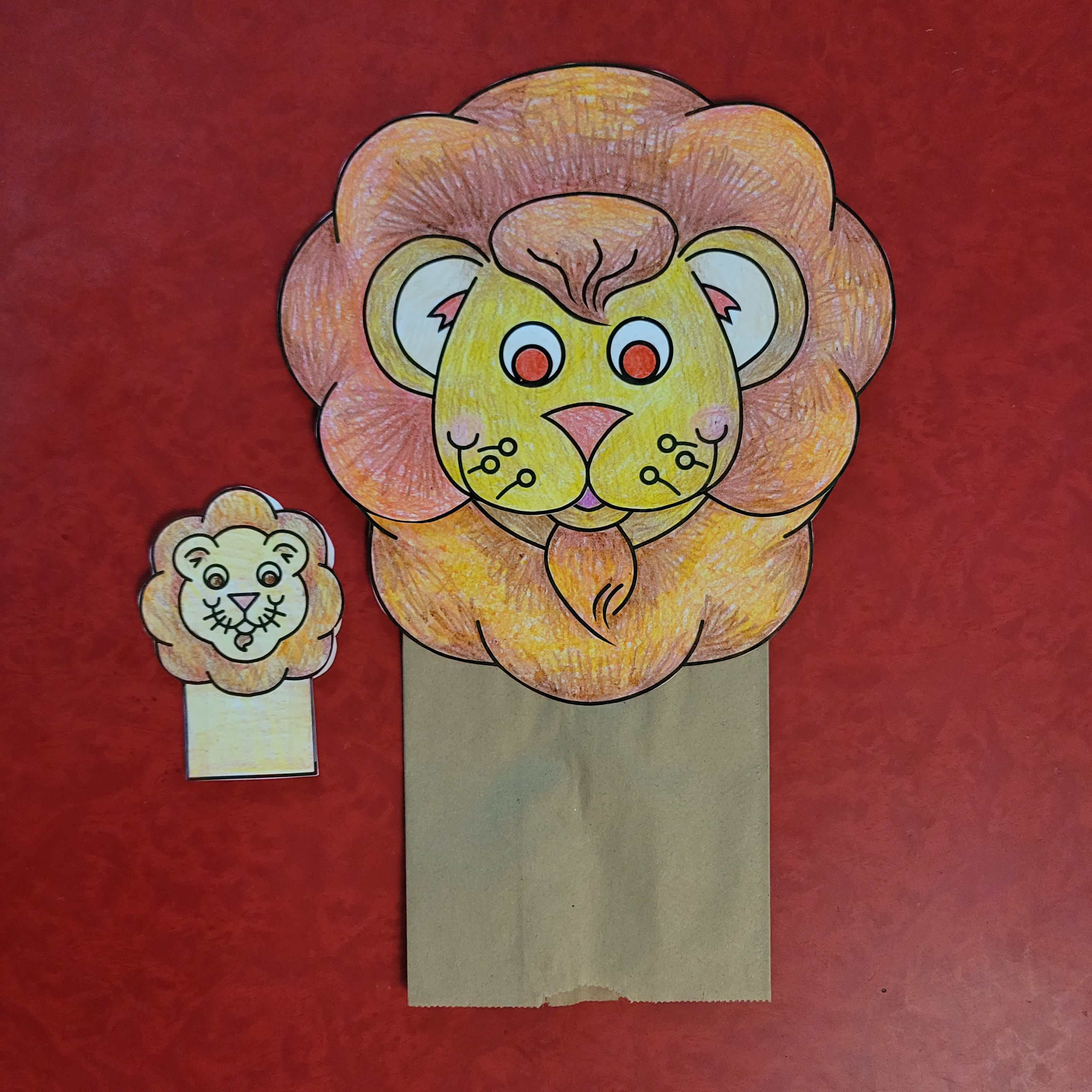 Lion Fun, Pdf Educational Project Elementary School Students, Animal ...