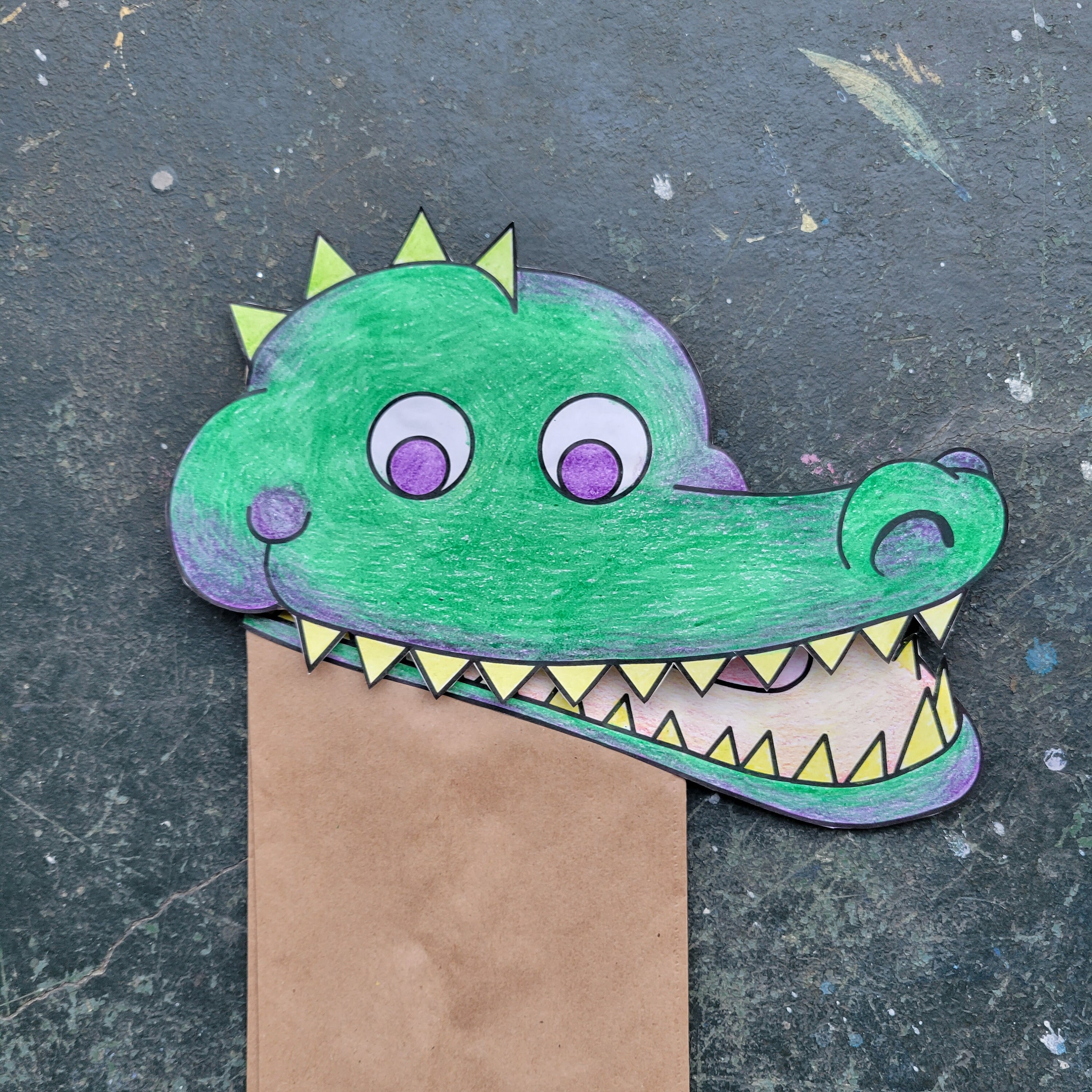 Zoo Paper Bag Puppets - Etsy