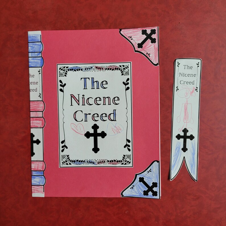 The Nicene Creed Writing Practice, PRINT and CURSIVE Worksheets for ...