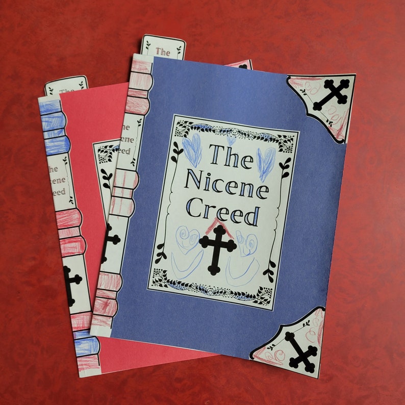 The Nicene Creed Writing Practice, PRINT and CURSIVE Worksheets for ...