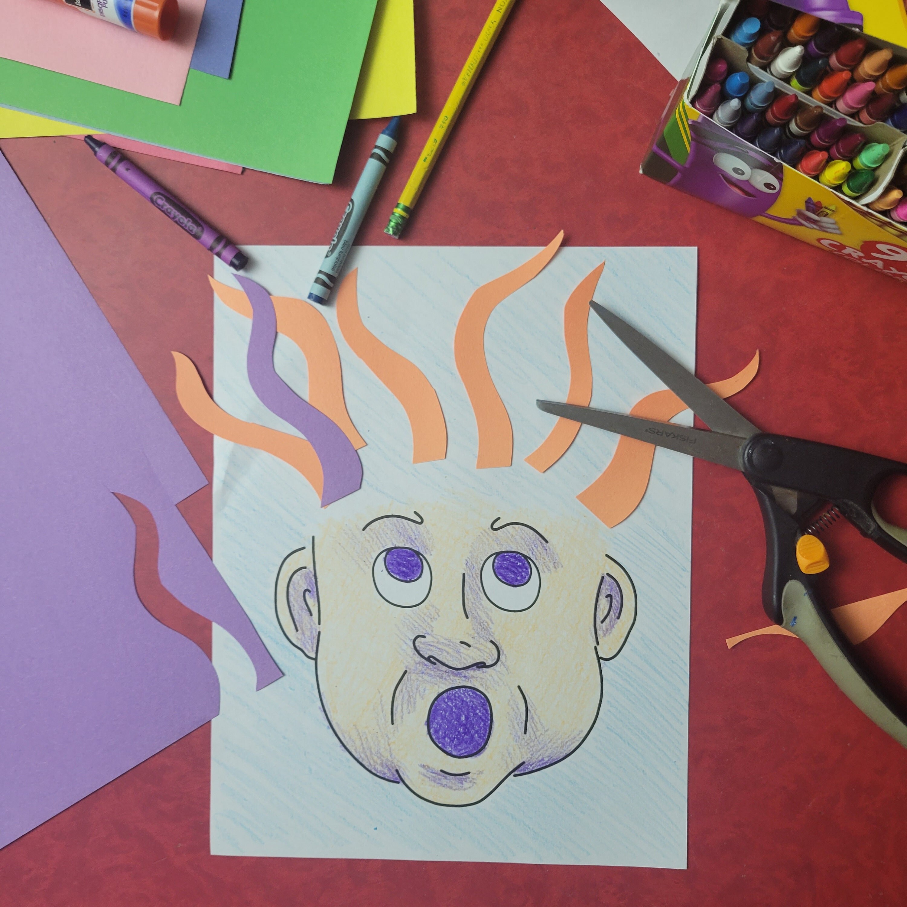 What Happened to My Hair? 12 PDF Printable Activity Sheets, Elementary ...