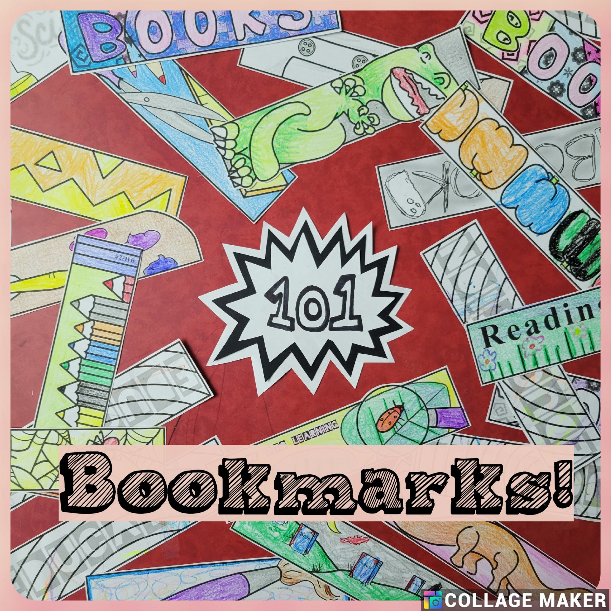 101 Bookmarks for All Grade Levels, Ideal Teachers' Gift for Back to ...