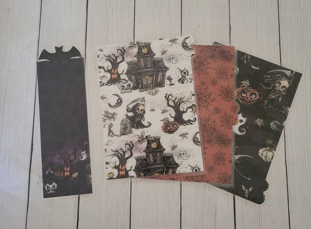 Spooky Halloween Planner Divider Set - Etsy