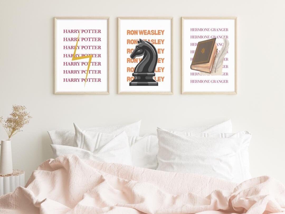 11 Harry Potter Character Posters Digital Download Printable Home Decor ...